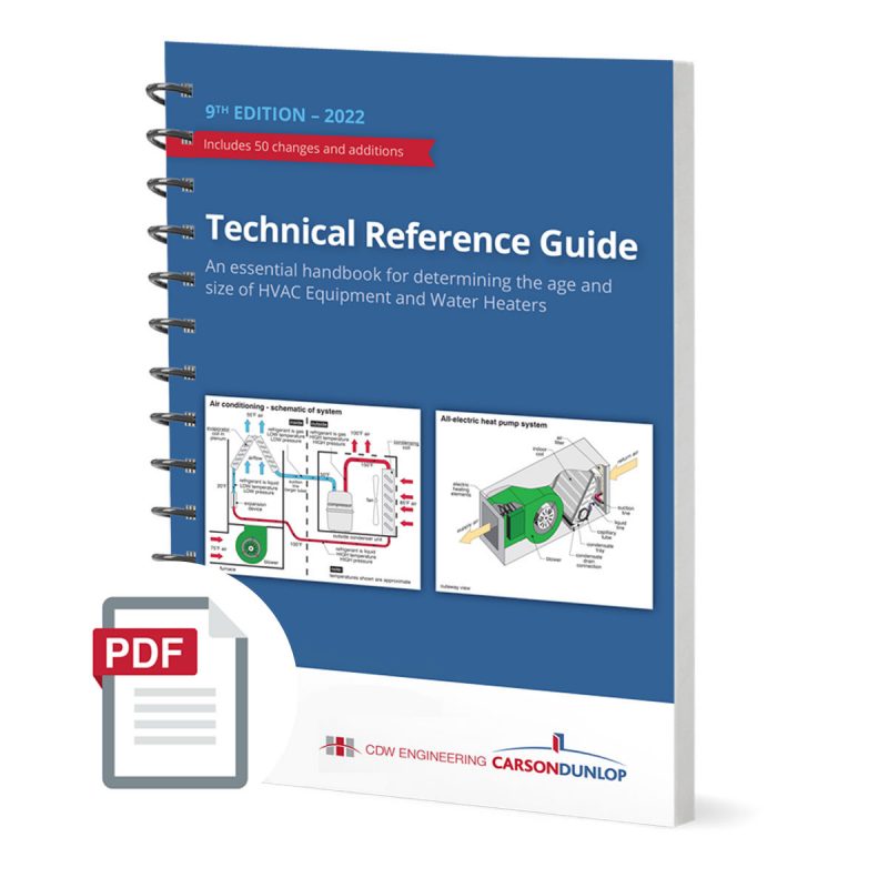 Technical Reference Guide eBook - 2022 9th Edition | Carson Dunlop Store